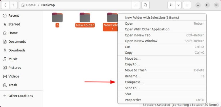 How To Zip Files & Folders In Ubuntu - Linux Start