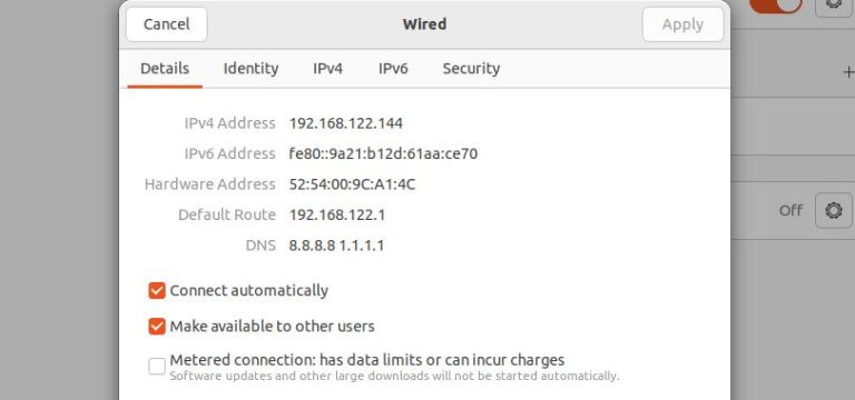 How To Set A Static IP Address On Ubuntu - Linux Start