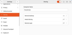 How To Enable And Use Remote Desktop On Ubuntu - Linux Start