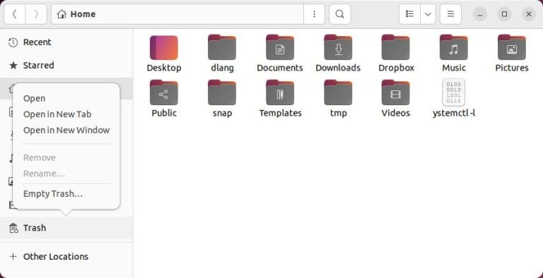 How To Empty Trash In Ubuntu - Linux Start