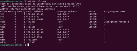 How To Find Open Ports On Ubuntu - Linux Start