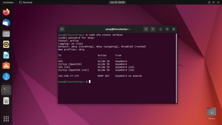How To Configure Firewall With UFW On Ubuntu - Linux Start