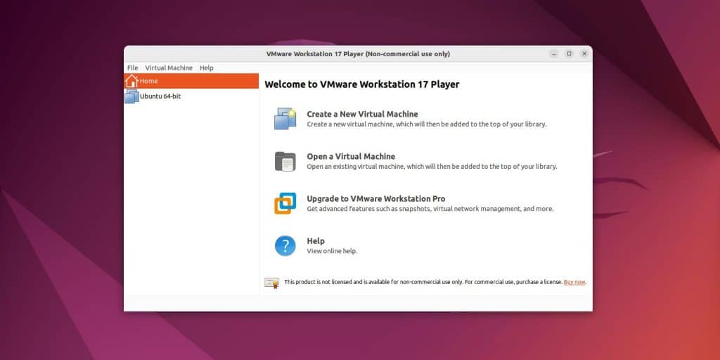 How To Install VMware Workstation In Ubuntu - Linux Start